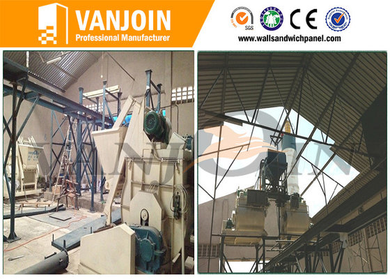 professional EPS wall cement block making machine line for building construction