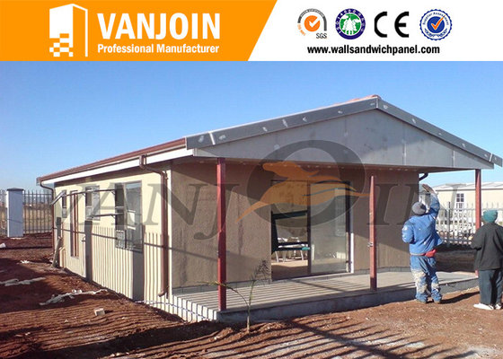 Sandwich Panel Modern Prefab Houses / Comfortable Prefabricated Houses