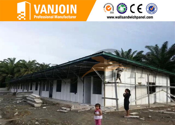 Anti - earthquake Modern Prefab Houses Fast Construction Modular Steel Structure Villa Houses