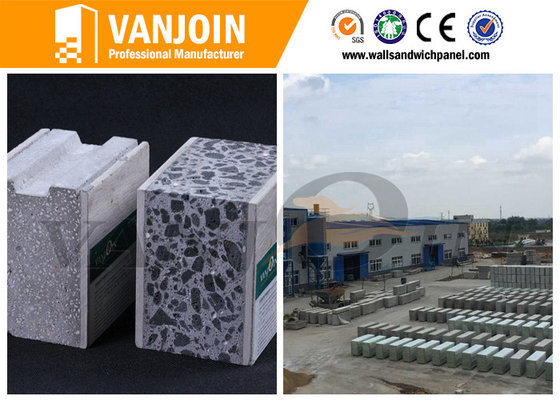 Waterproof Solid Sandwich Heat Insulated Precast Wall Panels , ISO9001
