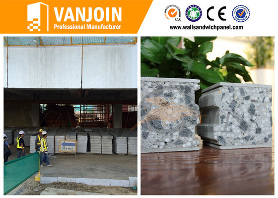Lightweight Polystyrene Foam Cement Concrete Sandwich Panels Grade A