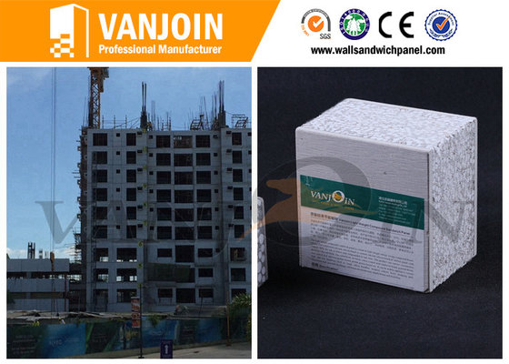 Fireproof Precast Polyurethane Foam Wall Panels Fiber Concrete Exterior Wall Panels