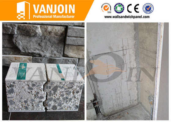 Waterproof Solid Sandwich Heat Insulated Precast Wall Panels , ISO9001