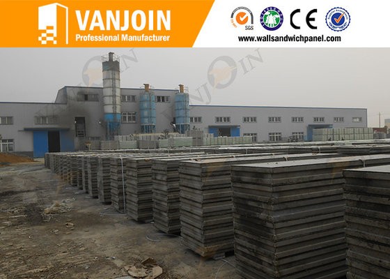 120mm Heat Insulated EPS Precast Concrete Wall Panels Anti Seismic Panels