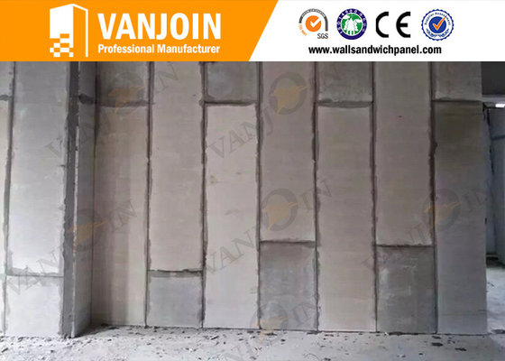 Heat insulation Lightweight Precast Concrete Panels Nonmetal Eps Sandwich Panel