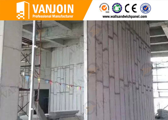 60MM EPS Cement Sandwich Panel , Fireproof EPS Cement Composite Panels