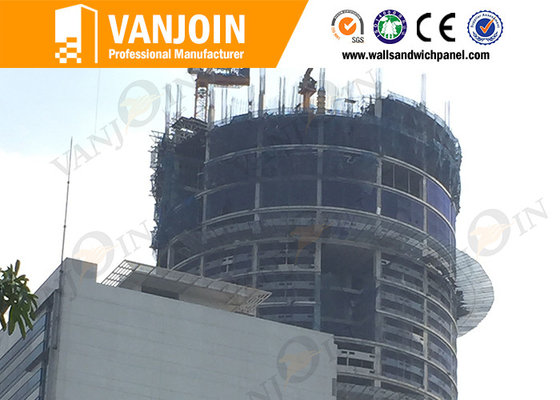 60MM EPS Cement Sandwich Panel , Fireproof EPS Cement Composite Panels