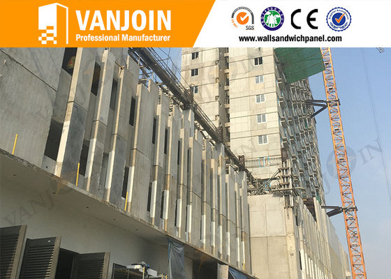 Composite Heat Insulation EPS Cement Sandwich Wall Panel 60 / 75 / 90 / 100 / 120 / 150mm Thickness