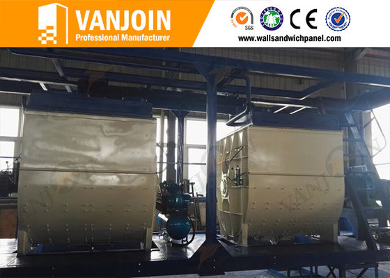 EPS Cement Sandwich Panel Production Line , Sandwich Panel Making Machine