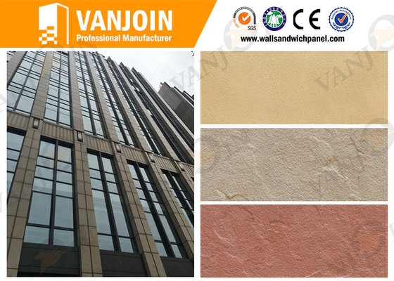 Exterior Wall Tiles Lightweigh Slate Decorative Stone Tiles 3mm Thickness for High Buildings