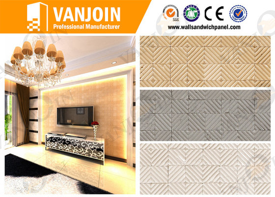 Waterproof MCM Soft Ceramic Tile , Flexible Stone Wall Tile 2.5-6mm Thickness