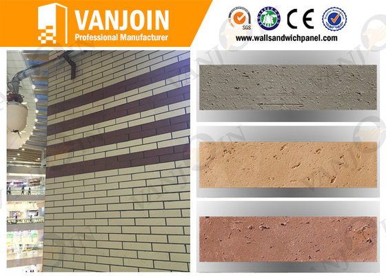Natural Colors Composite Sandwich Panel For Exterior Wall Decoration , Heat Insulation