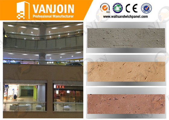 Concrete Grey External Split Brick Wall Tile / Ecological Breathable Tiles
