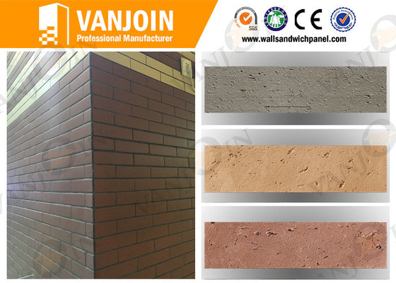 Waterproof MCM Soft Ceramic Tile , Flexible Stone Wall Tile 2.5-6mm Thickness