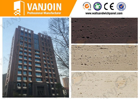 Travertine Marble Exterior wall decorative panels Modern / Classic Style , CE 