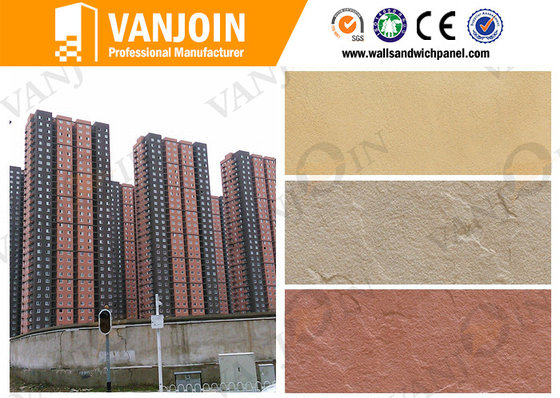 Lightweight Decorative Stone Tiles , Crack Free Hospital / Hotel Outdoor Wall Tiles