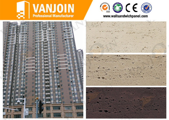 Waterproof MCM Soft Ceramic Tile , Flexible Stone Wall Tile 2.5-6mm Thickness
