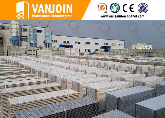 Lightweight Fireproof  Insulated Sandwich Wall Panels For Room Partition