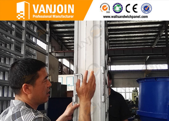 high output concrete eps sandwich panel machine line approved ISO9001
