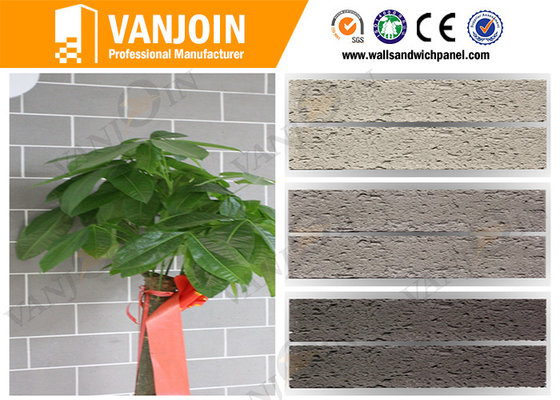 Interior / Exterior Wall Decoration Stone Tiles / MCM Modify Clay Material Tile