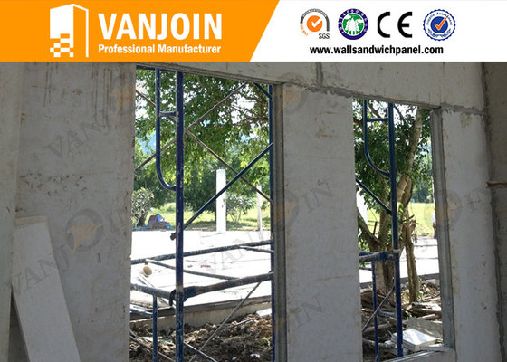 Painel interior isolado 100MM do Eps Sanwich do composto da taxa à prova de fogo concreta nos UAE