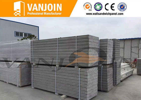 Fireproof EPS Cement Sandwich Panel / Partition Interior Wall Paneling