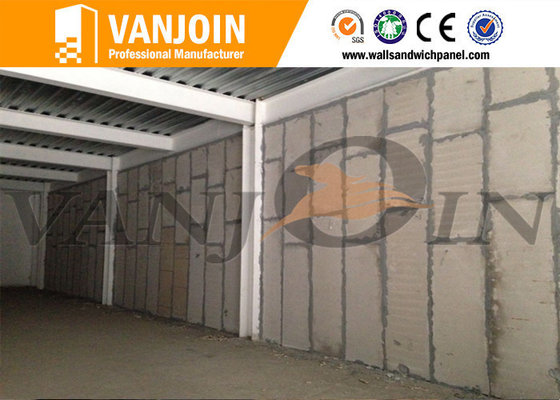Fireproof EPS Cement Sandwich Panel / Partition Interior Wall Paneling
