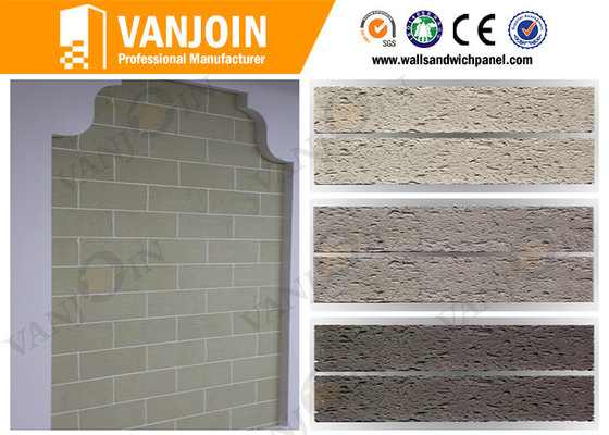 Red effective flexible wall tiles flame retardant fireproof wall panels