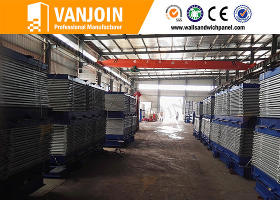 Fully Automatic Construction Material Making Machinery For prefabricated wall panel Factory