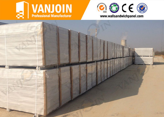 Good chemical resistance Sandwich Wall Panels , fireproof concrete wall board