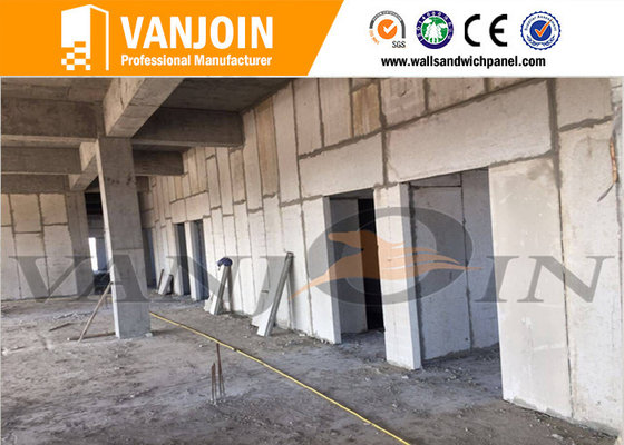 Light partition Sandwich Wall Panels , compound eps insulated panels decorative