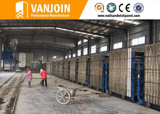 Eco Friendly Construction Material Making Machinery for Lightweight Sandwich Panel