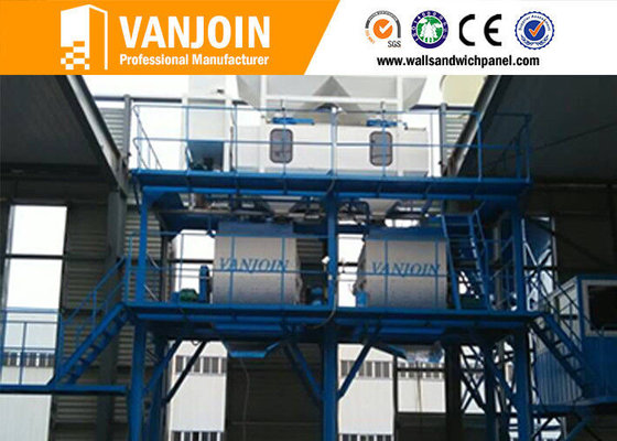 Prefabricated wall panel making machine , Prefab House sandwich panel machinery