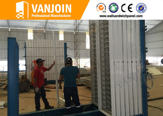 Automatic Precast Lightweight sandwich making machine / Concrete wall panel manufacturing equipment