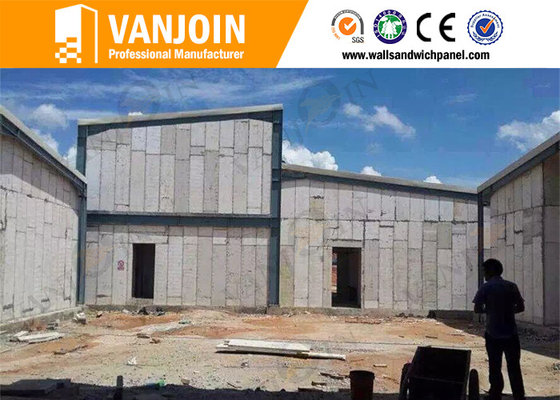 Nonmetal Water proof eps sandwich wall panel for Apartment Office Home