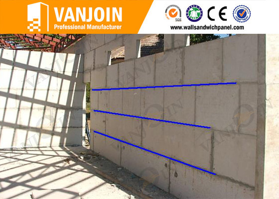Os painéis de muro de cimento pré-fabricados à prova de som do EPS, dividem os painéis compostos de pouco peso