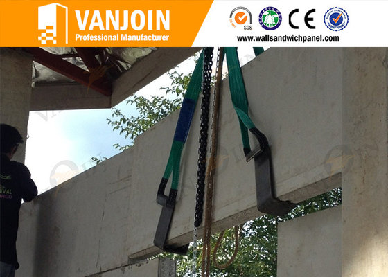 Os painéis de muro de cimento pré-fabricados à prova de som do EPS, dividem os painéis compostos de pouco peso