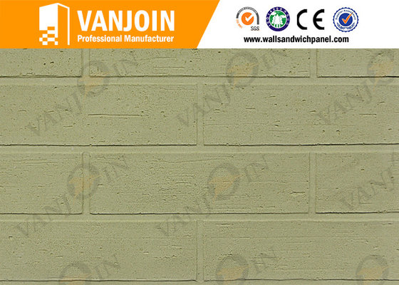 Waterproof Flexible 600x300 Outdoor Decorative Stone Tiles For Public Buildings