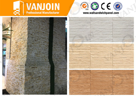 Pedra artificial painéis de construção isolados, durabilidade dos painéis de muro de cimento