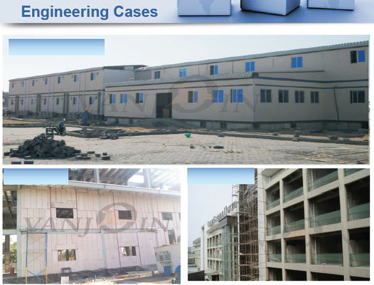 Lightweight Quick heat insulation sandwich panel Construction Prefab House