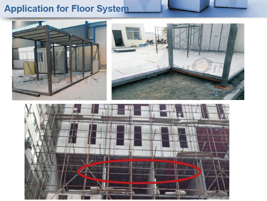 Lightweight Quick heat insulation sandwich panel Construction Prefab House