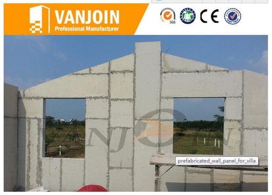 O material de construção à prova de fogo pré-fabricou anti de pouco peso dos painéis de Wwall do sanduíche - impacto