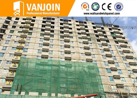 Foam precast concrete sandwich panels Heat Insulated 2 hours Fire Resistant