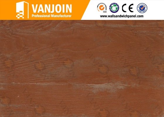 Anti Skid Outdoor Stone Flexible Wall Tiles For Prefab Villa
