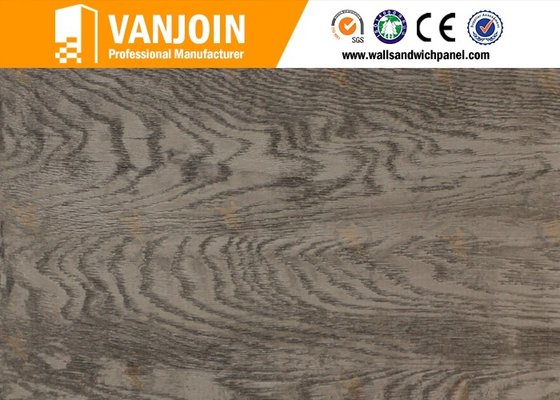 Anti Skid Outdoor Stone Flexible Wall Tiles For Prefab Villa