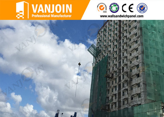 Lightweight Precast Concrete Wall Panels 3D Sound Insulation 38dB-46dB