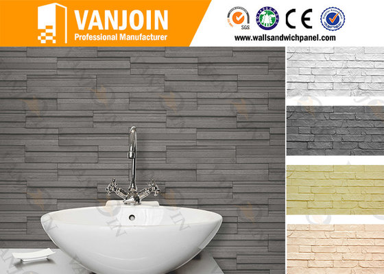 6mm - 10mm Flexible Clay Wall Tile , Fireproof Exterior Decoration Material