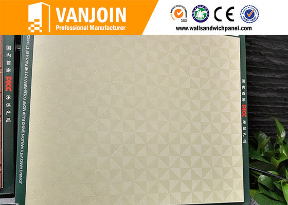 Interior / Exterior Flexible Ceramic Tile for High Prefab Apartment / Office Building
