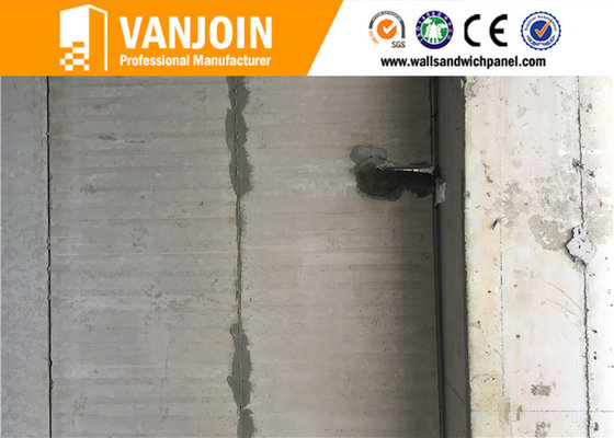 120MM Thickness Hotel Real Estate Floor Cement Composite Wall Panel Concrete Used