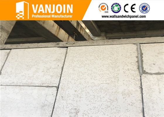 120MM Thickness Hotel Real Estate Floor Cement Composite Wall Panel Concrete Used